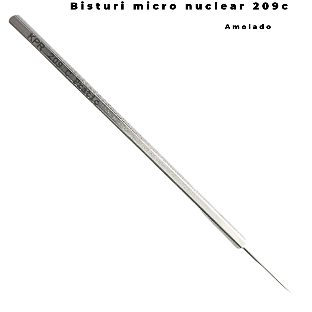 BISTURI MICRO NUCLEAR 209 C PRATIC (KPR) AMOLADO - Podologo Maurelio Neto