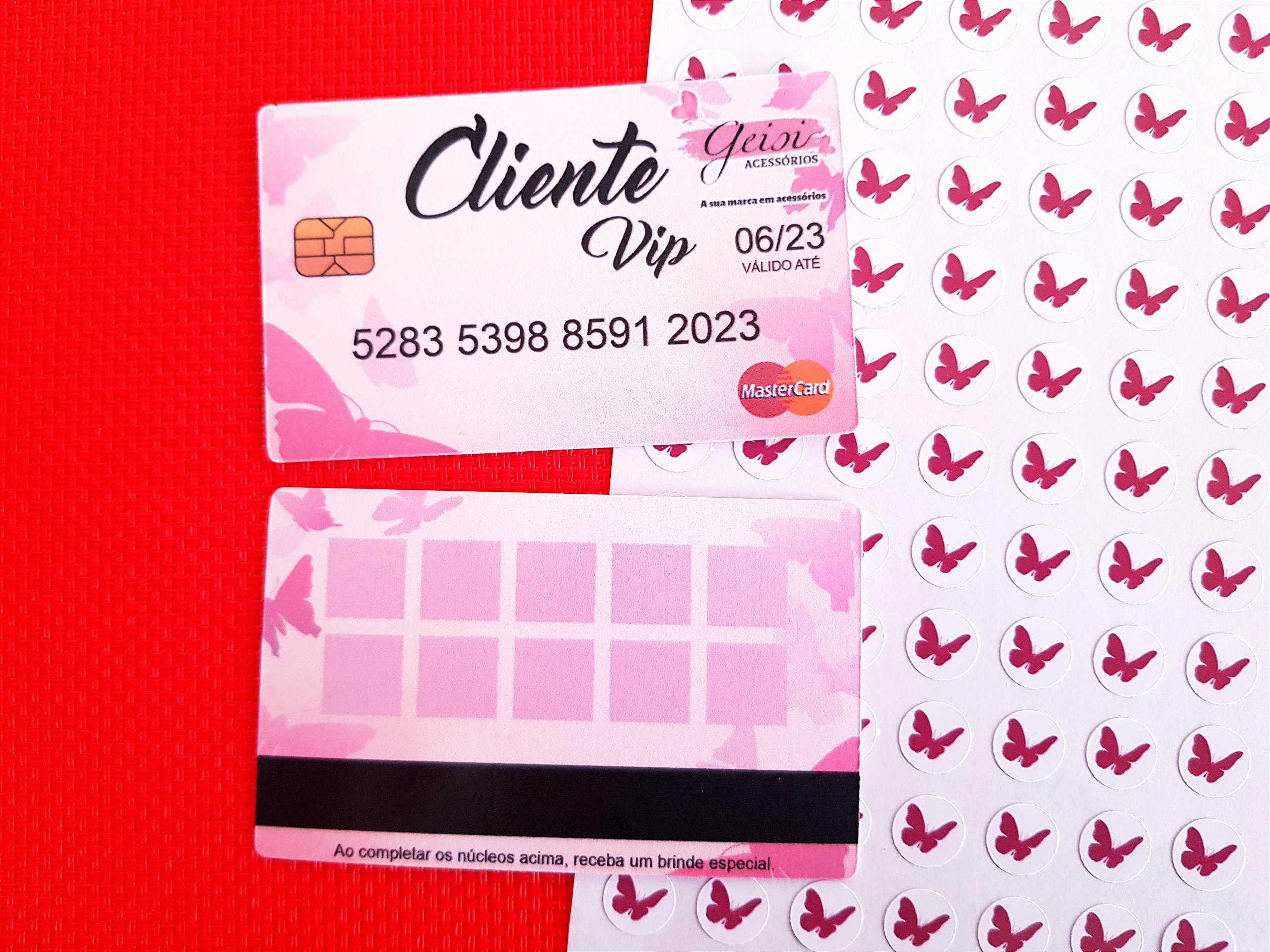 Cartão Cliente VIP - Oba! Brindes