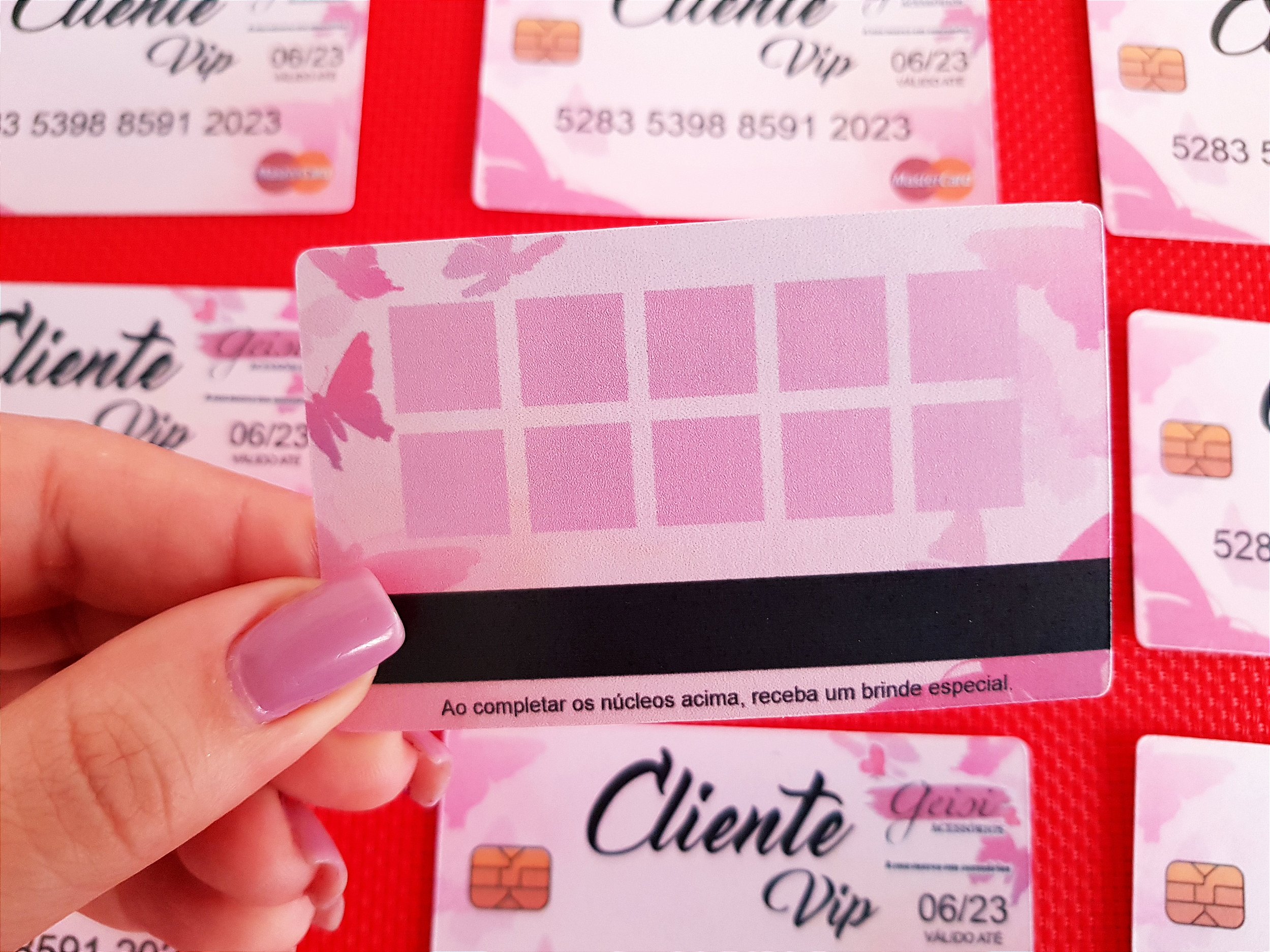 Cartão Cliente VIP - Oba! Brindes