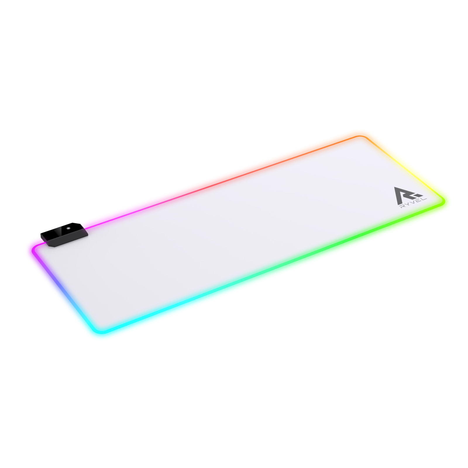 Mouse Pad Ryvel White RGB 800x300mm - Estilo e Iluminação RGB - Ryvel ...