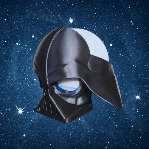 Suporte de mesa Alexa Echo Dot 4 e 5 - Darth Vader - AaZ Store
