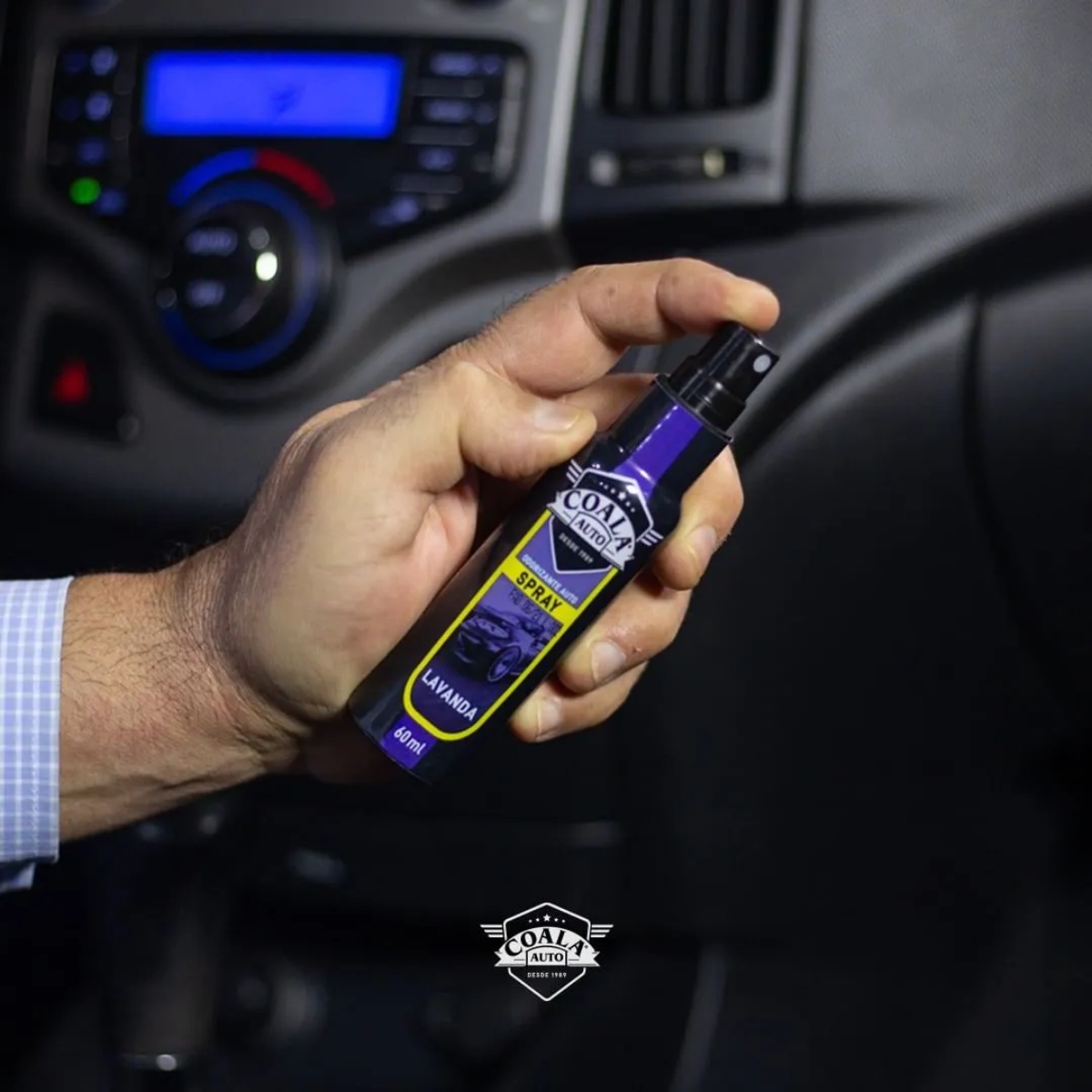 Odorizante Automotivo Coala Auto Spray Lavanda 60ml - Universo DB | Distribuidora. Atacado e ...