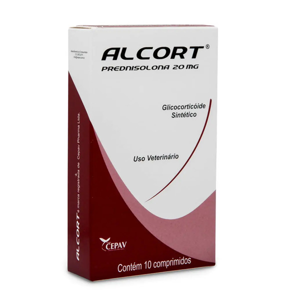 Alcort 20 Mg.10 Comprimidos - Império Rações