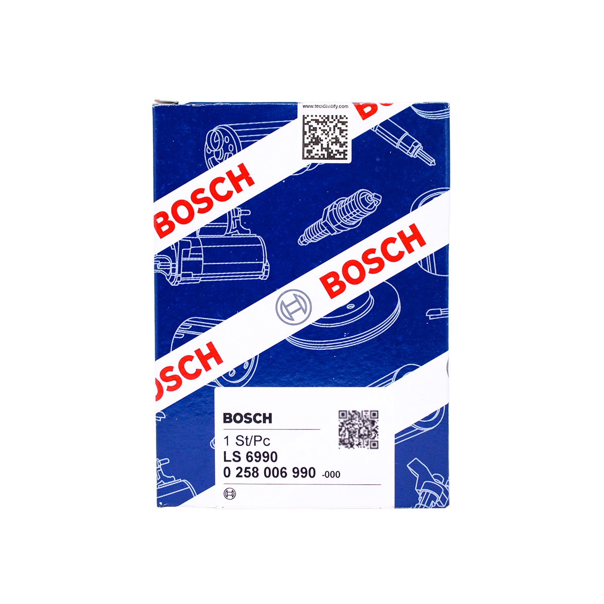 Sonda Lambda 0258006990 Original Bosch + Brind Little Trees - Motorzone