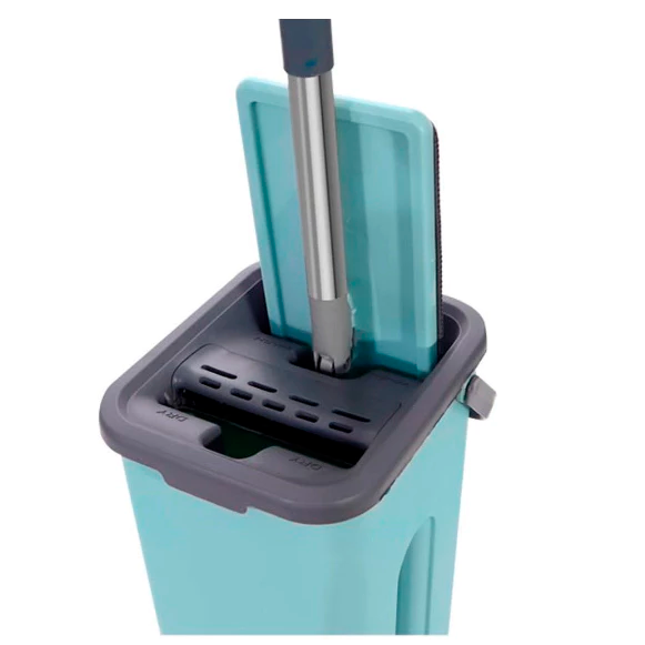 Mop Flat Compacto Retangular 5L Limpeza Rápida Multiuso | Kuaile Bijux ...