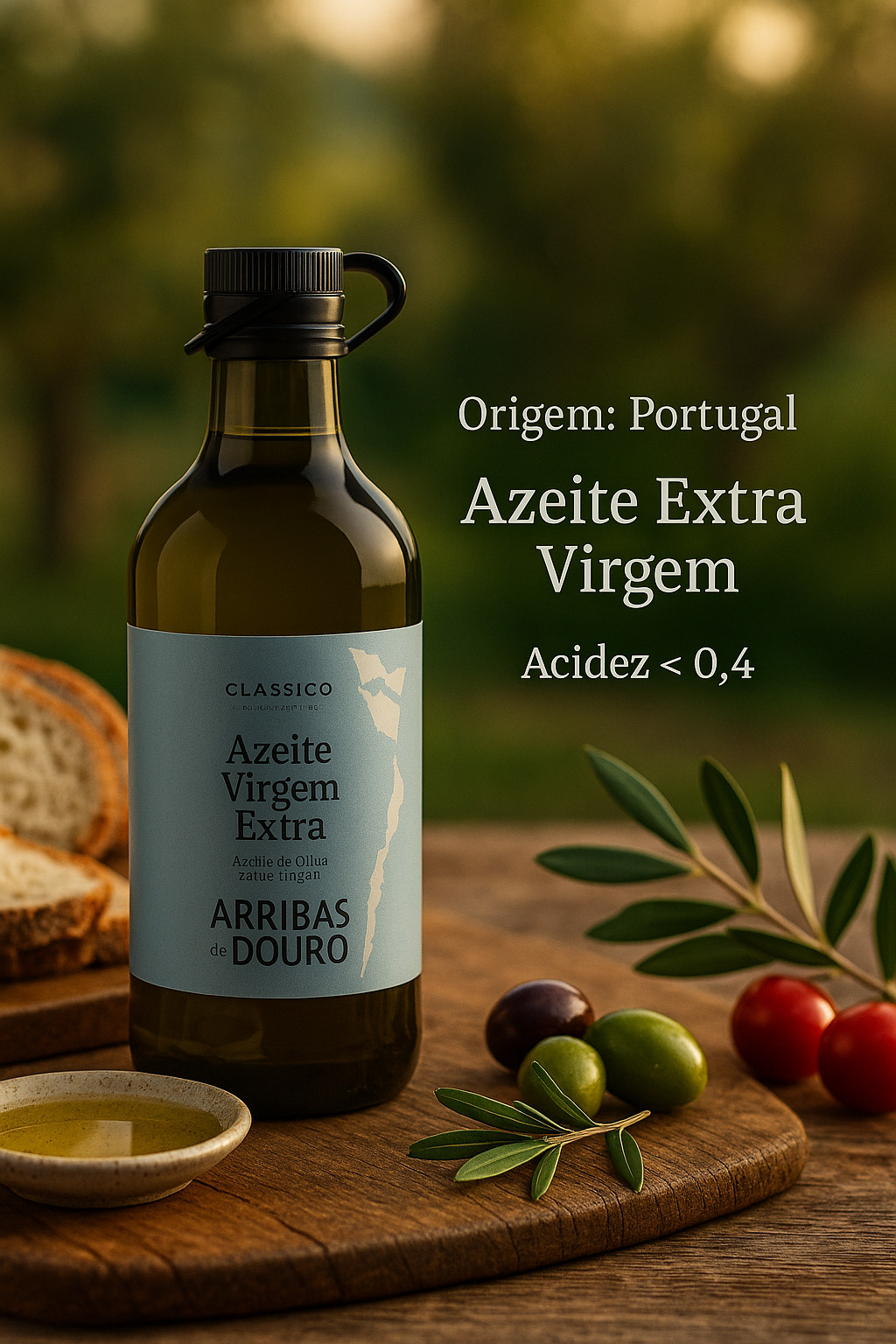 Azeite de Oliva Extra Virgem Clássico Arribas do Douro Galão 3l - Vin and Wines
