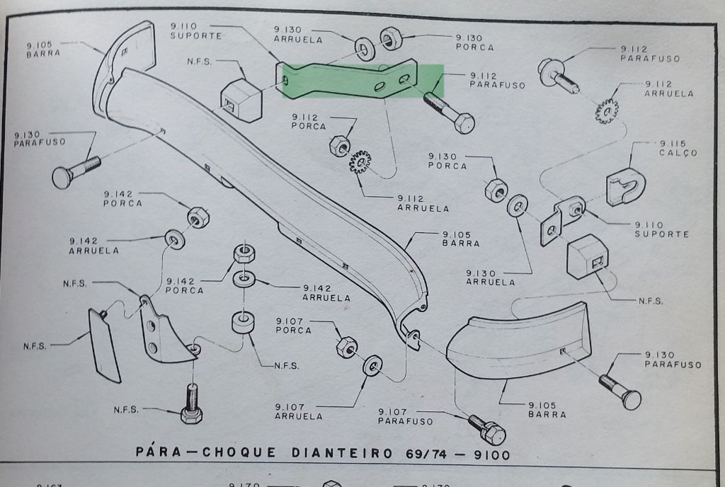 Par Suporte Frontal Do Parachoque Dianteiro Lado Direito Esquerdo ...
