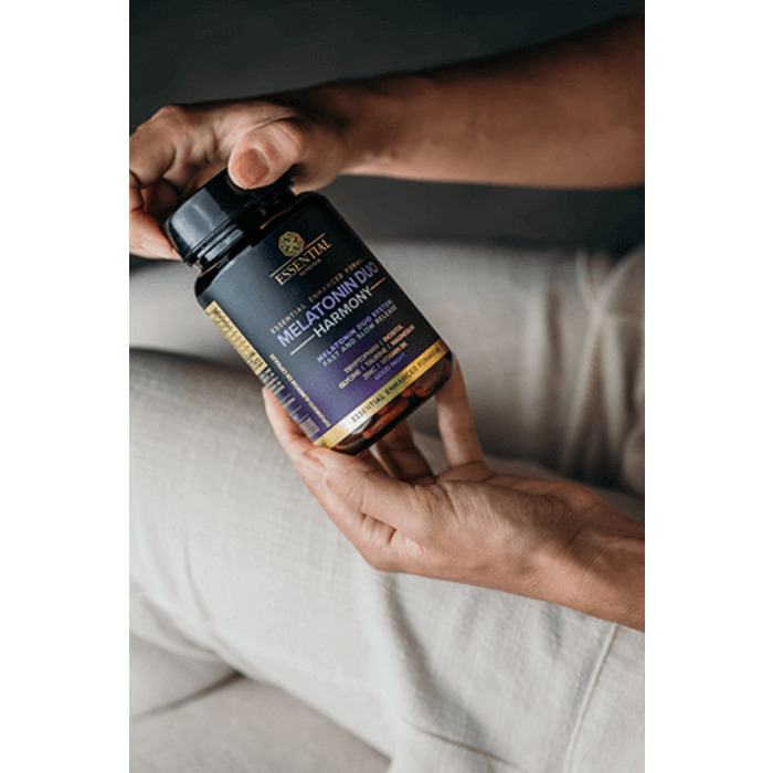 Melatonin Duo Harmony 120 Cápsulas Essential Nutrition - MaxForm ...