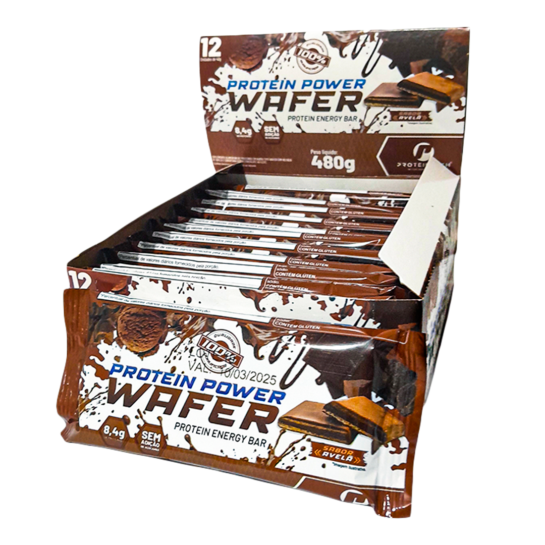 Display Protein power wafer sabor avelã - Proteintech