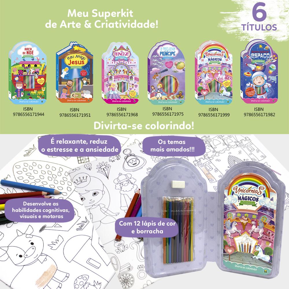 Meu Superkit De Arte & Criatividade! Ola, Princesa! - BestBook