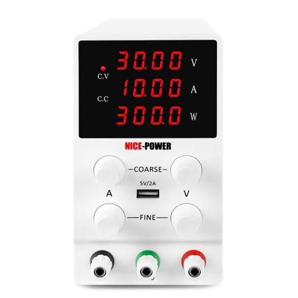 Nice Power SPS-3010 - Fonte Ajustável 30V 10A Compacta - PraTec Solution