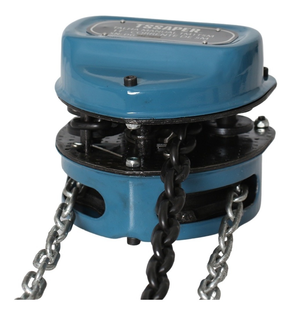 Talha manual 1 tonelada 3 metros Tssaper Modelo: TM1T3M - Deffer ...