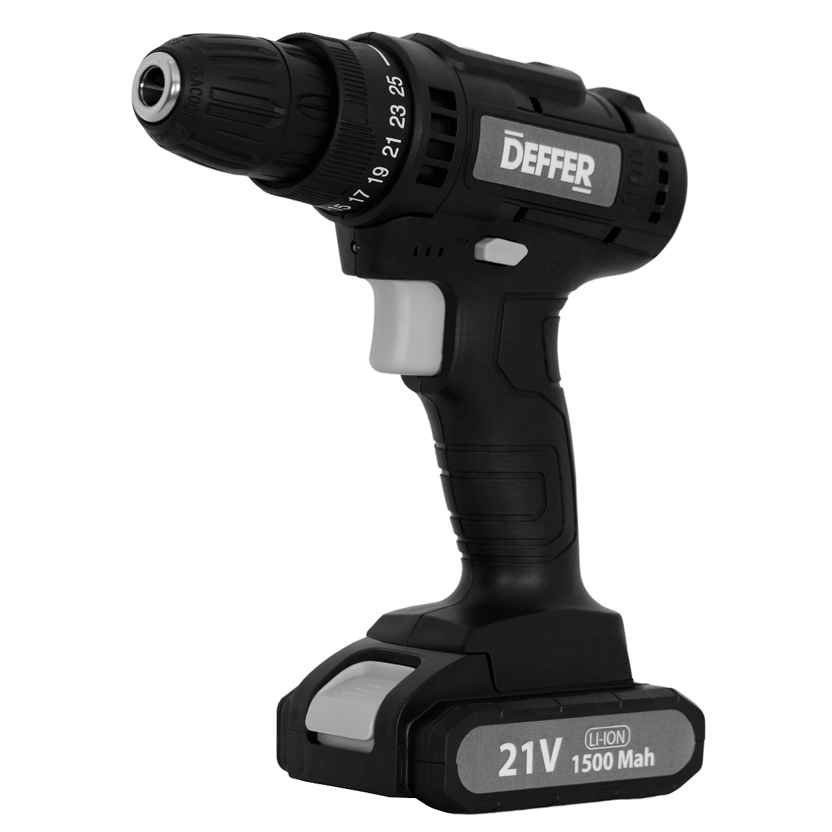 Parafusadeira e furadeira a bateria 21v marca Deffer modelo DFPA21-1 ...