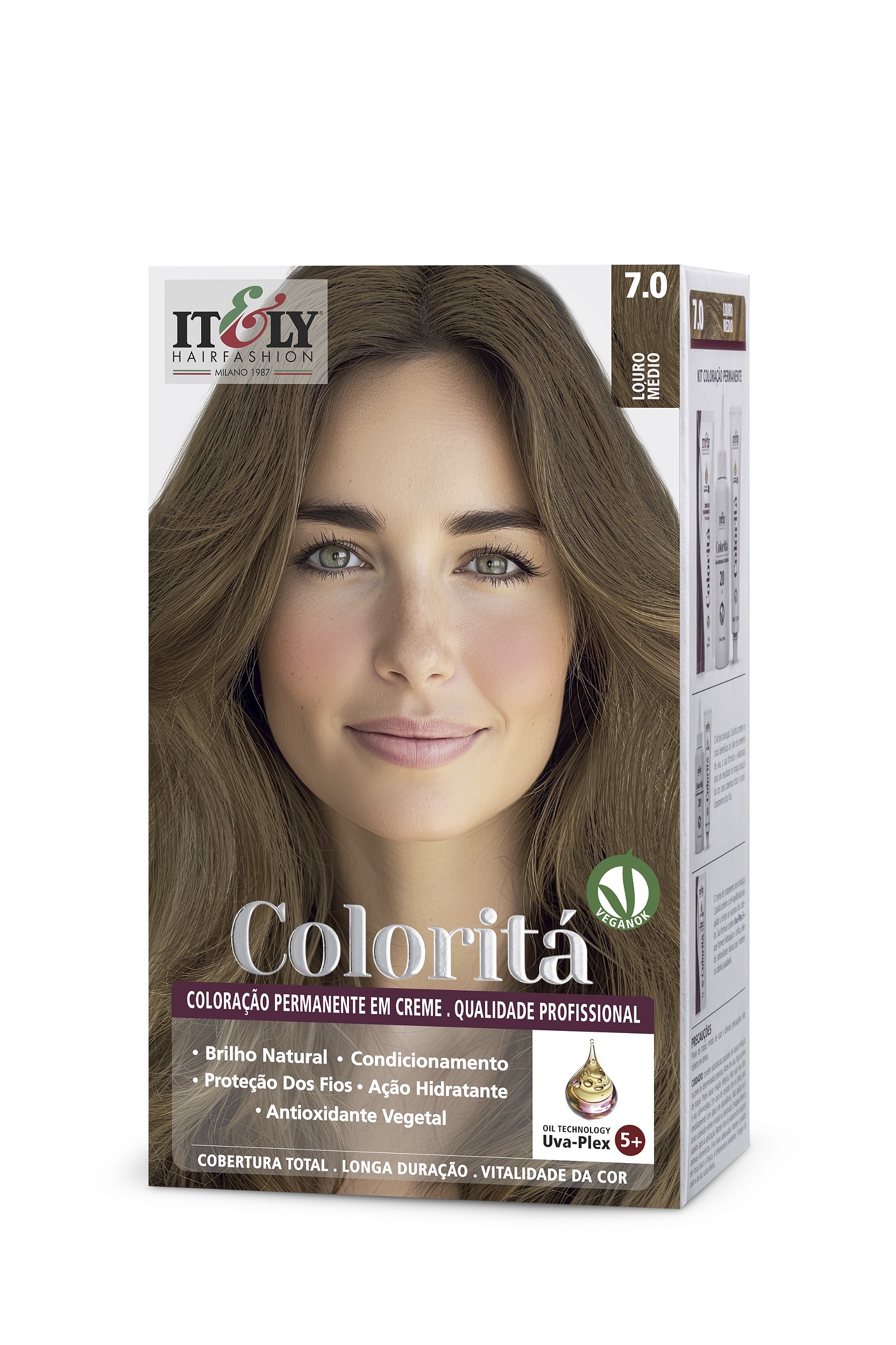 Coloração Itely Hair Fashion Profissional Alta Cobertura - Itely