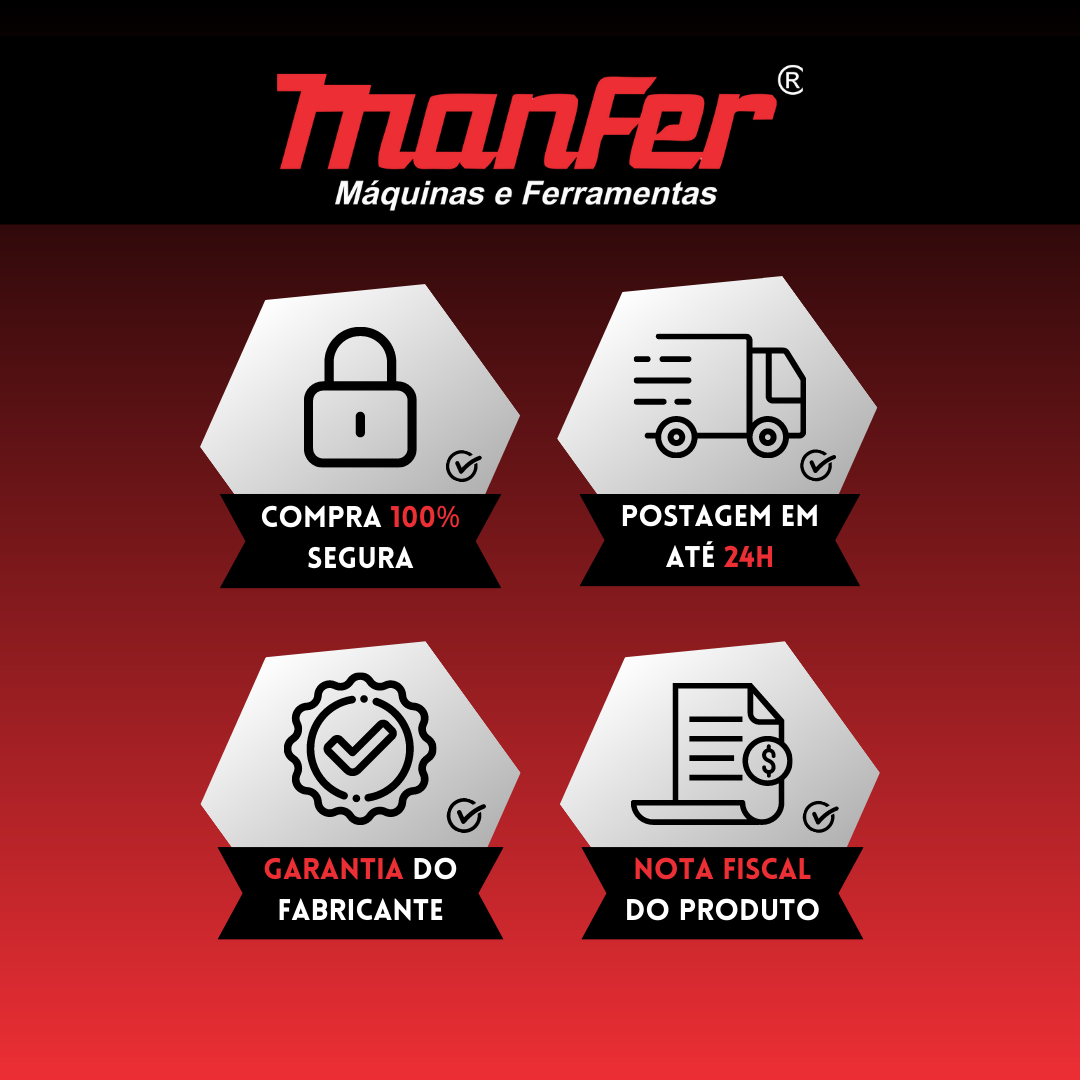 Soquete Impacto 3/4" Curto 37mm Molibd - Tramontina Pro - Manfer ...