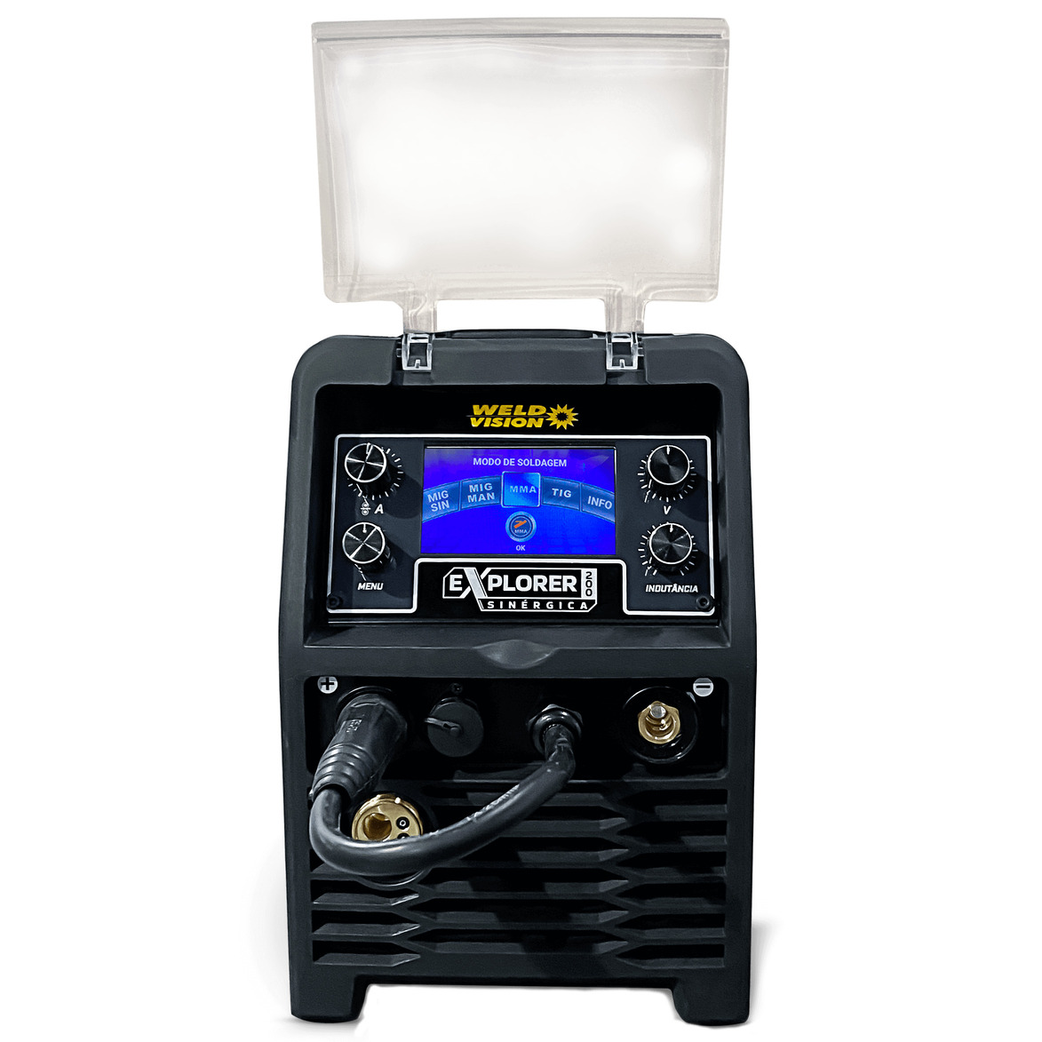 Máquina De Solda Mig Explorer 200a Bv Sinérgica- Weld Vision - Manfer ...