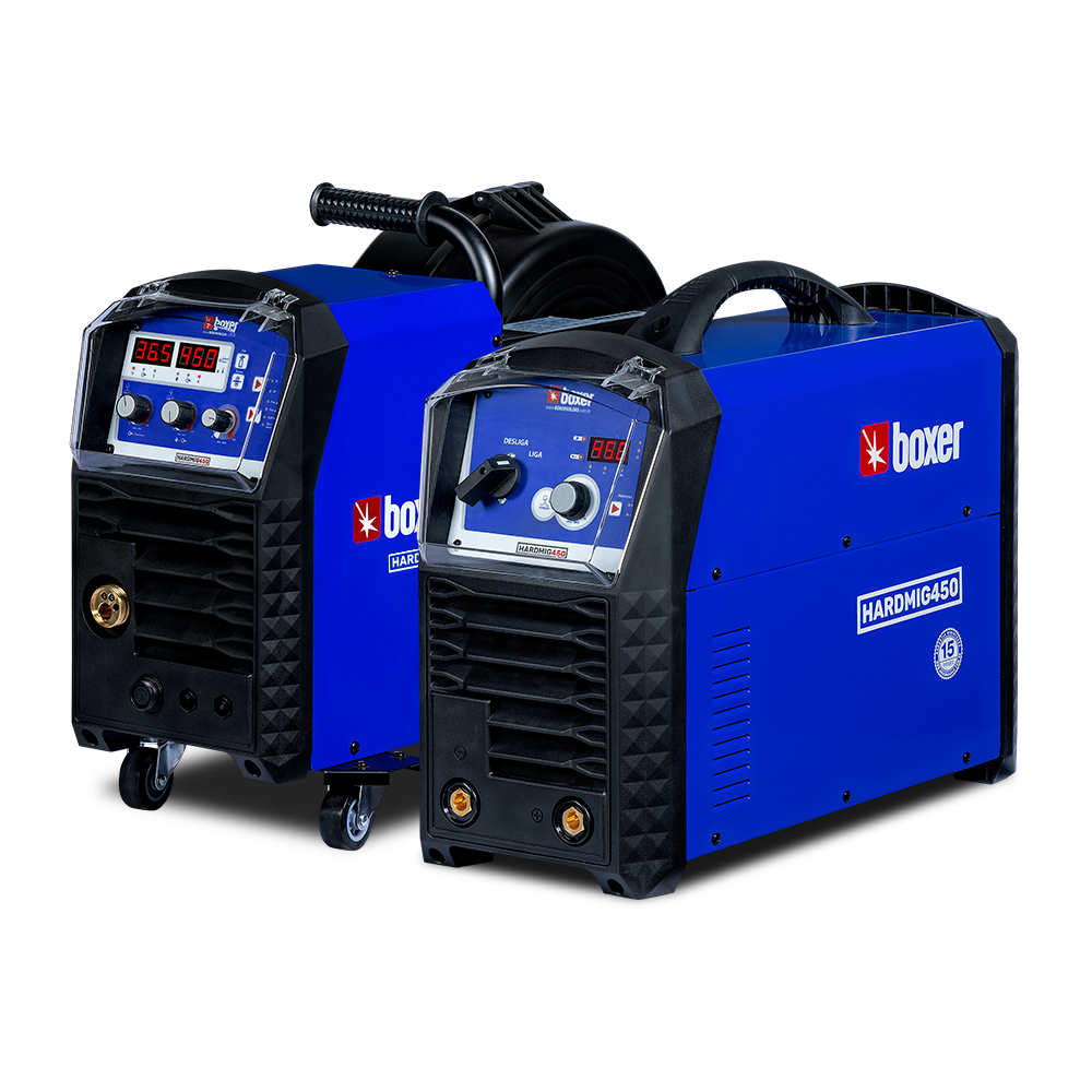 Máquina De Solda Hardmig450 Multi Processo 450a 380v Boxer - Manfer Máquinas e Ferramentas