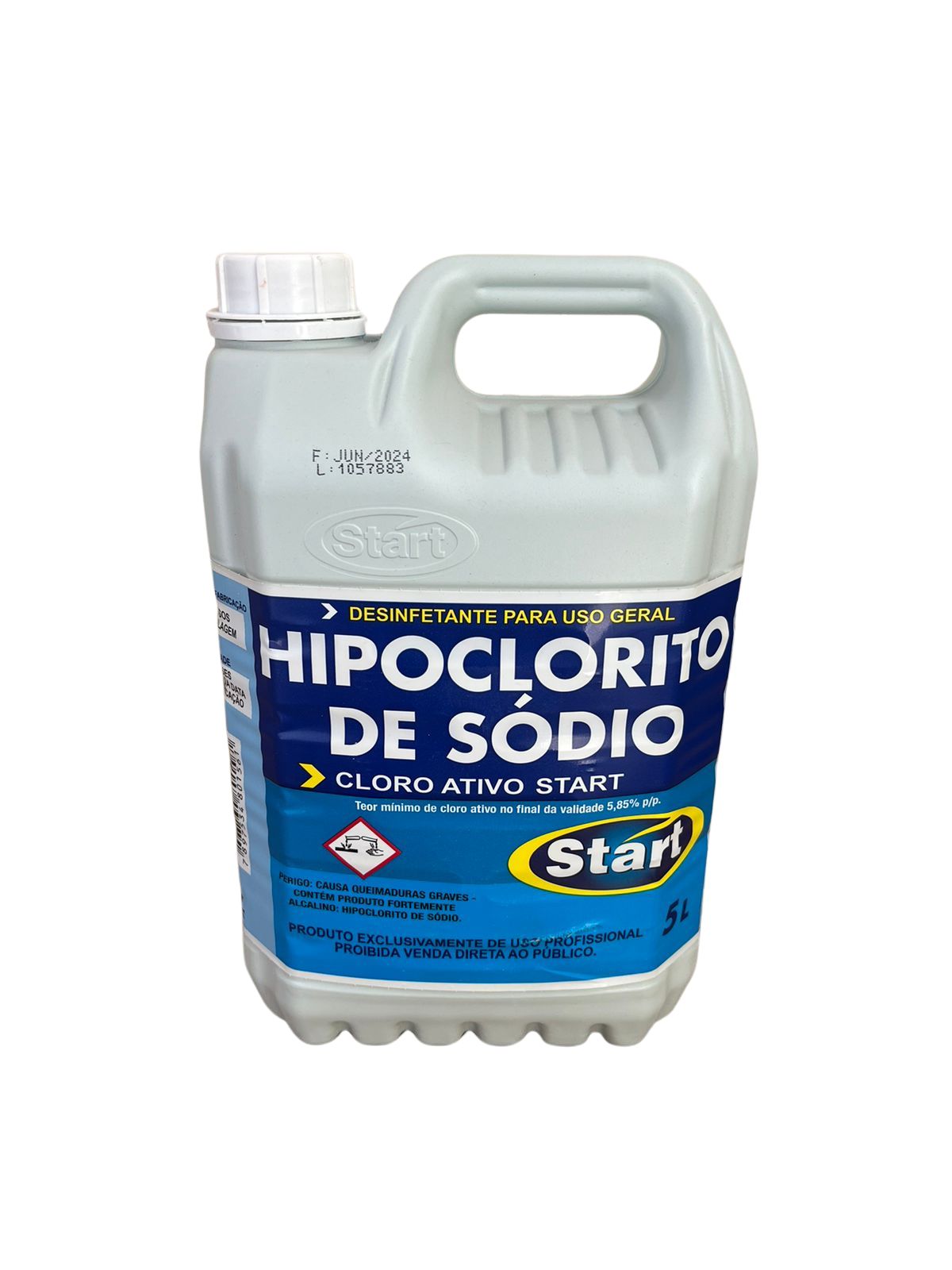 Hipoclorito de sódio 5 L Start - Planeta Agrícola