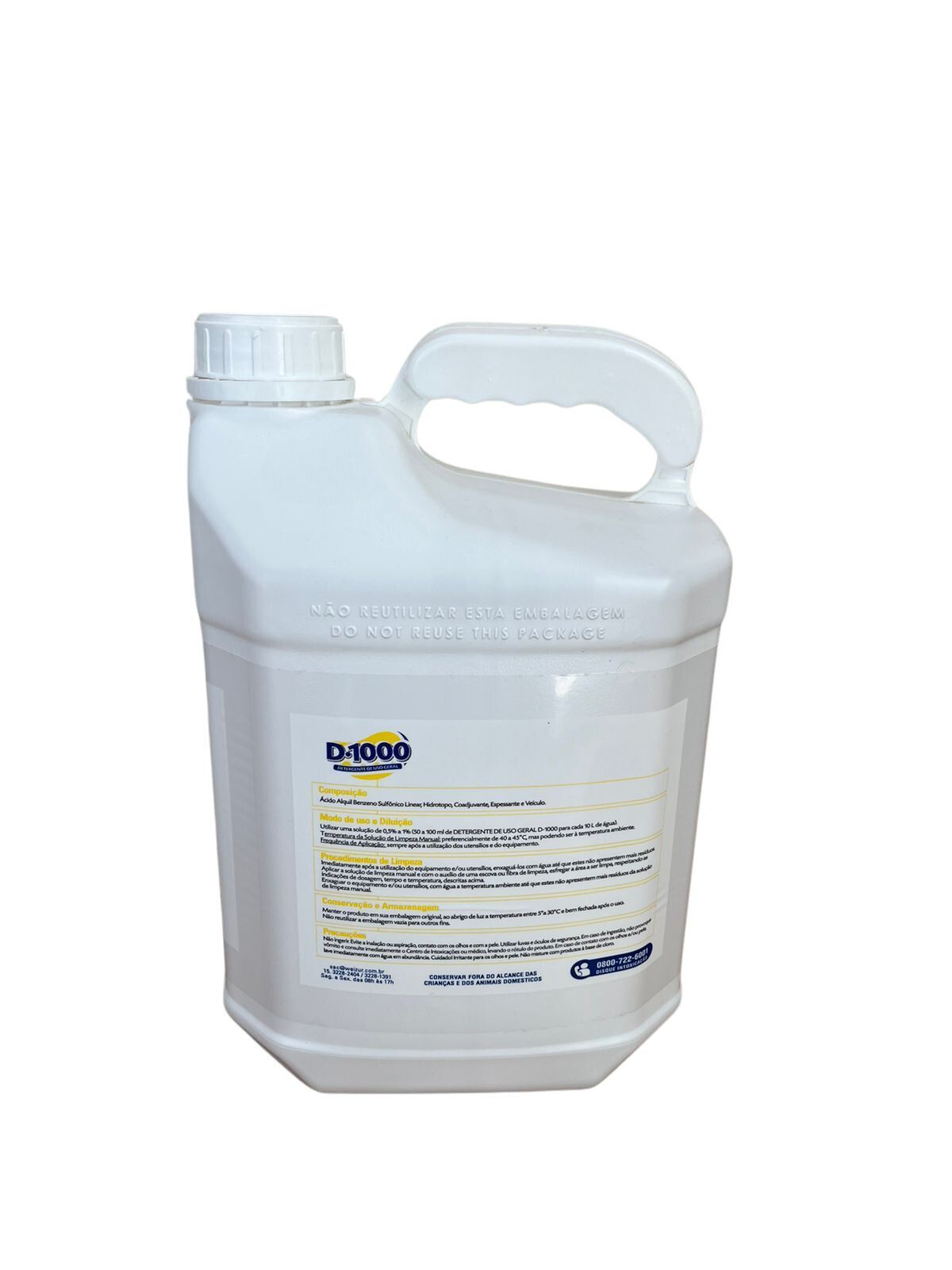 Detergente D-1000 5 L - Planeta Agrícola