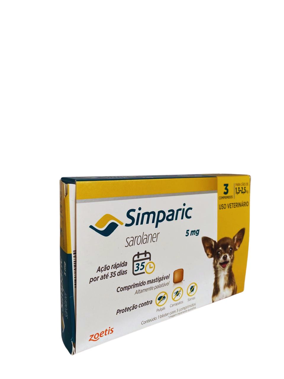Simparic 5 MG 1,3 A 2,5 KG - Planeta Agrícola