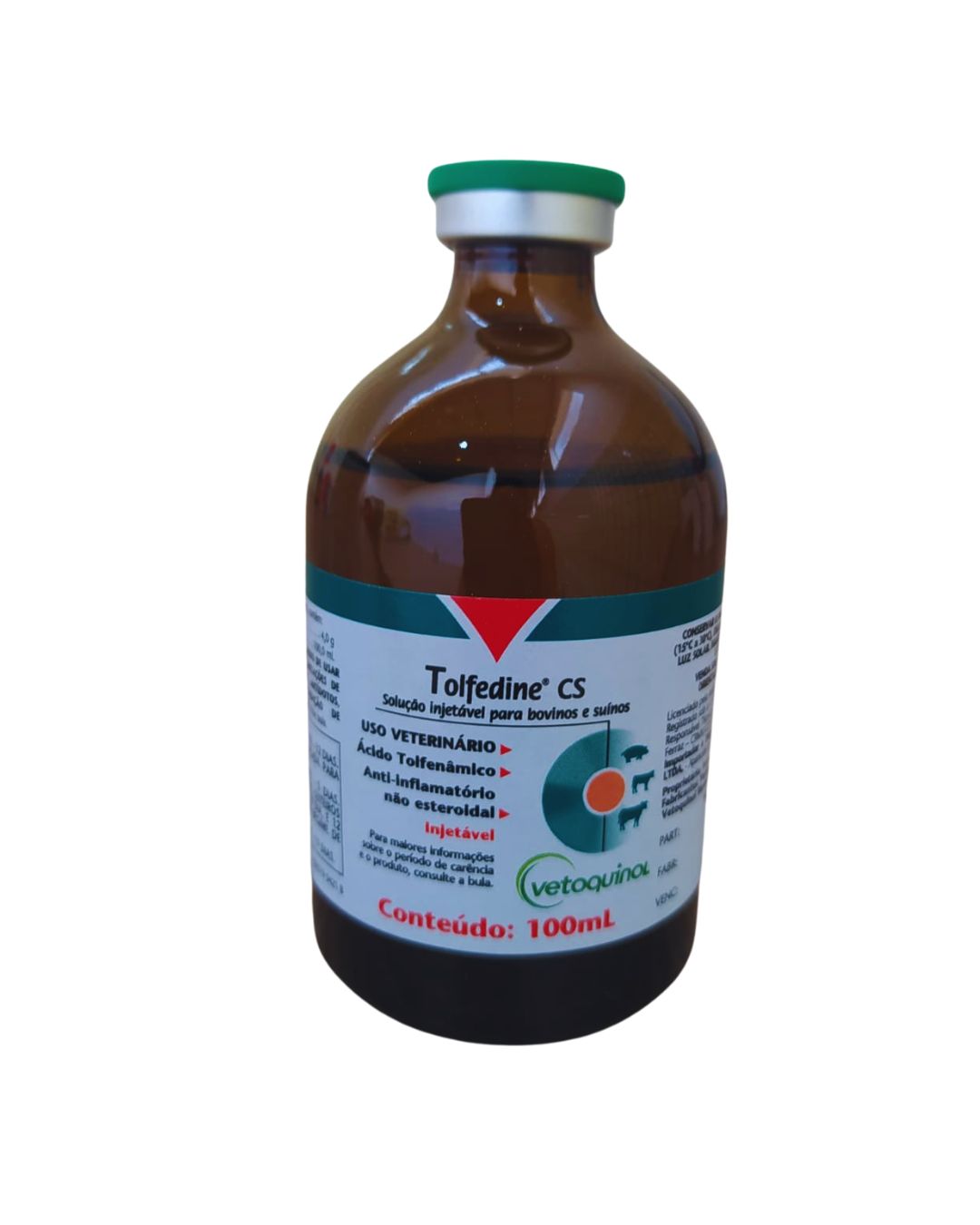 Tolfedine CS Injetável - 100 ML - Planeta Agrícola
