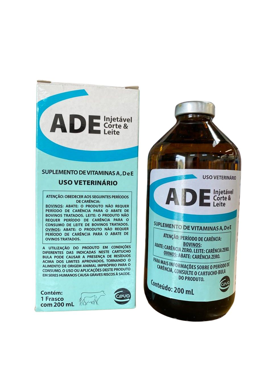 ADE Injetavel 200 ML - Hertape Ceva - Planeta Agrícola