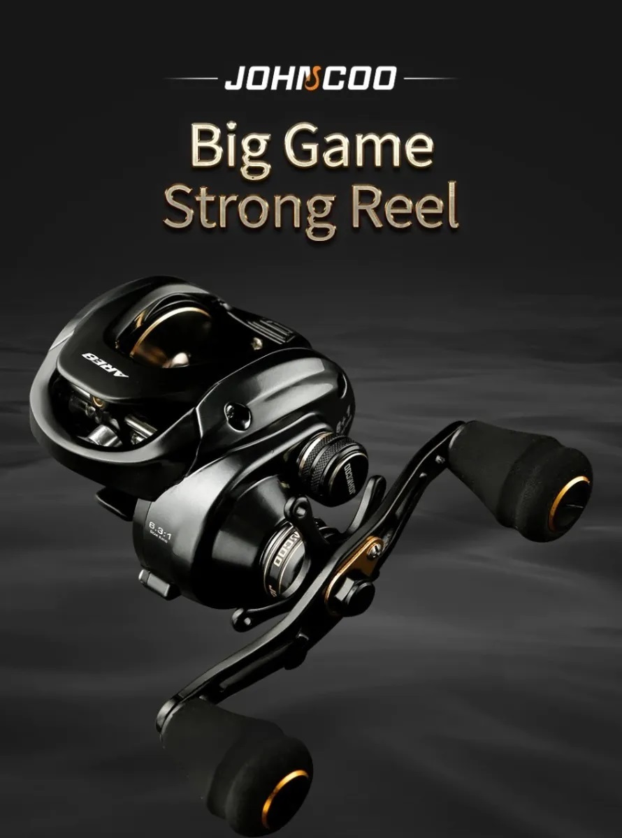 Carretilha ARES Quadro Alumínio Drag 12kg - Johncoo (150mt 0.32mm) - MultiPesca Brasil