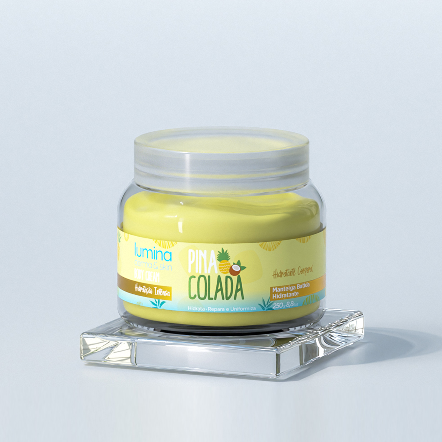 Lumina - Kit Corporal Completo - Pina Colada - Lumina Derma & Skin
