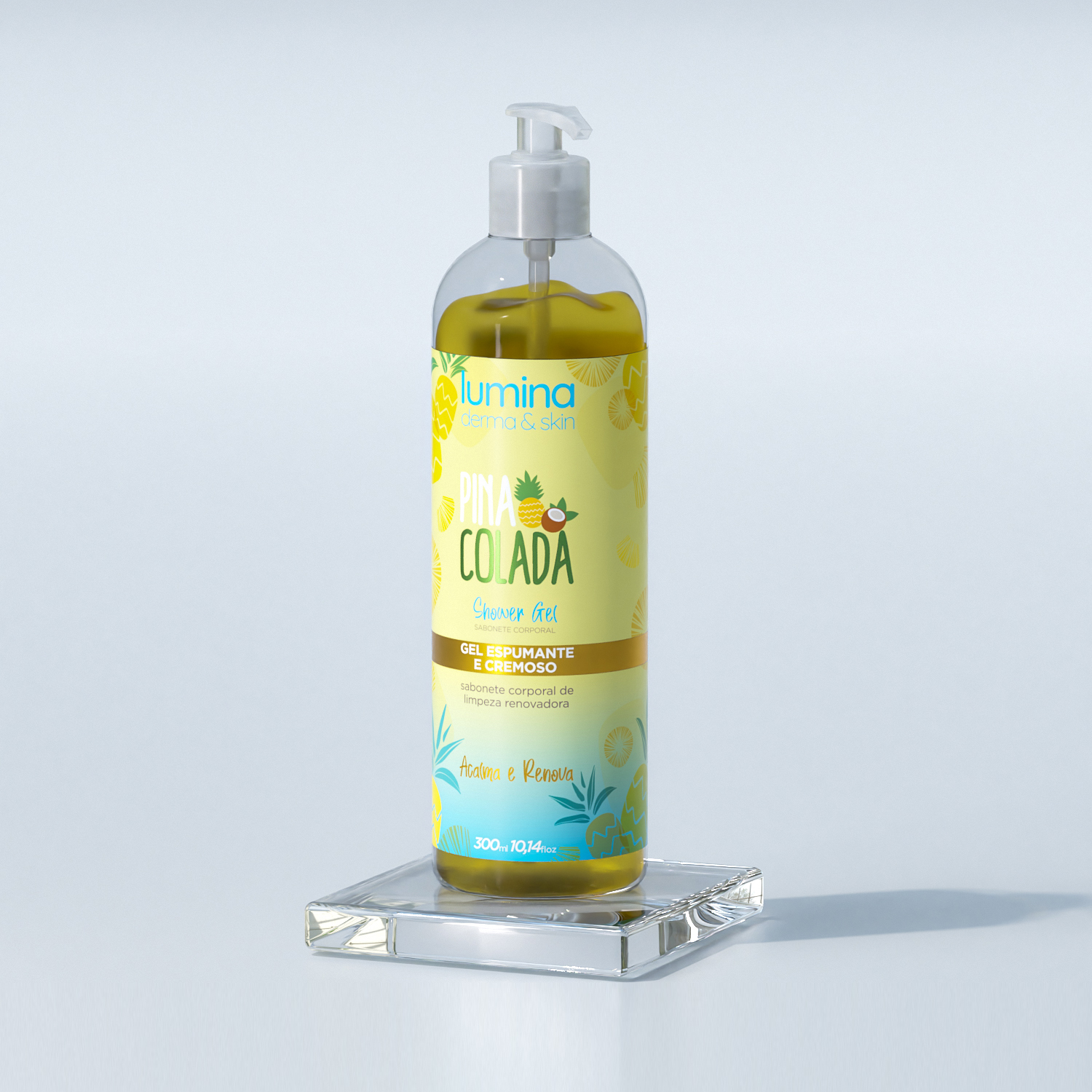 Lumina - Kit Corporal Completo - Pina Colada - Lumina Derma & Skin