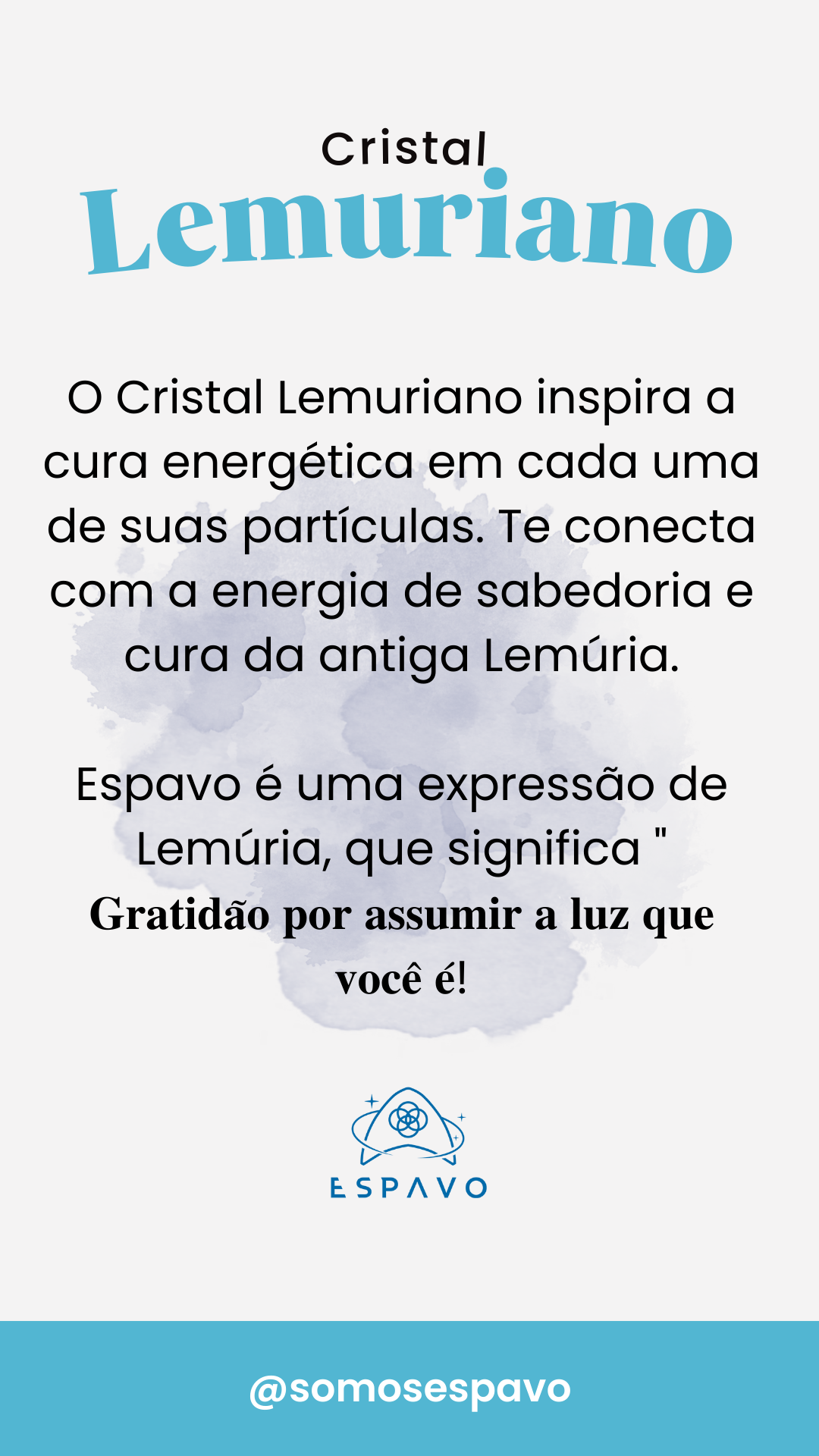 Cristal Lemuriano - Espavo Comércio Ltda