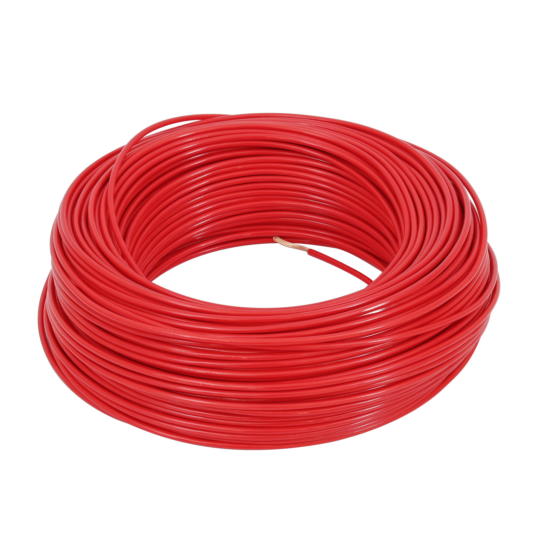 FIO CABO FLEXIVEL SIL 2,5MM VERMELHO ROLO 100 METROS 189529 - Center ...