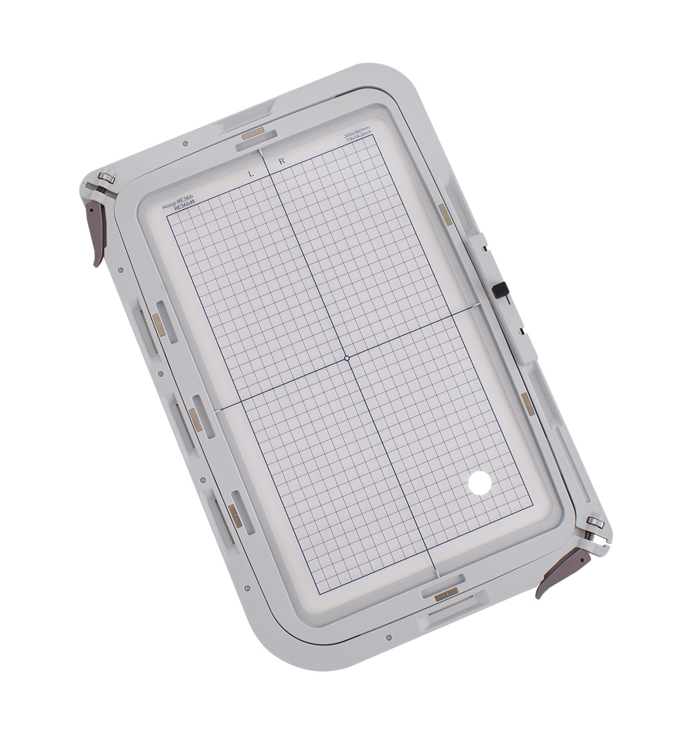 Bastidor RE36B 20cm X 36cm – 864839008 - Janome - Máquinas de Costura
