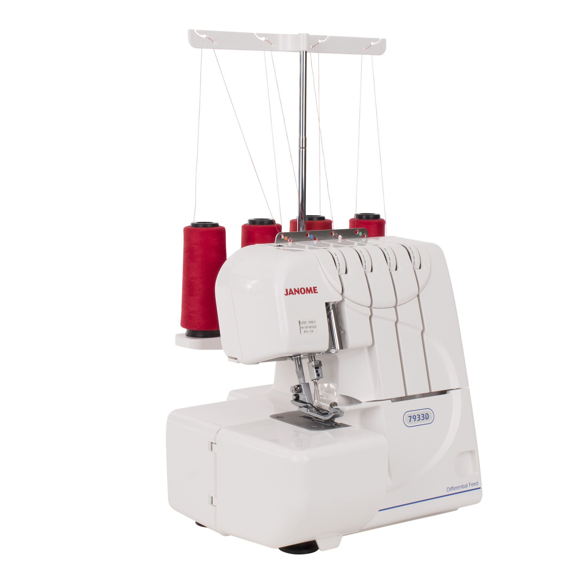 Máquina Overlock Ultralock Janome 7933D Fechamento Acabamento - Janome ...