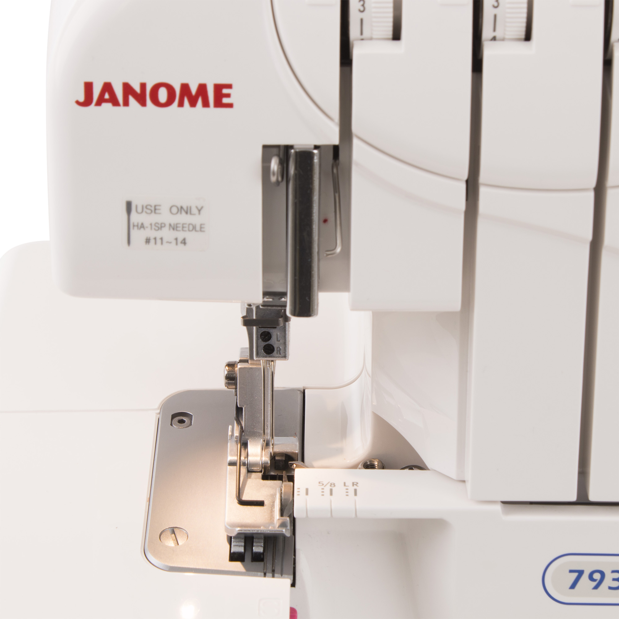Máquina Overlock Ultralock Janome 7933D Fechamento Acabamento - Janome ...