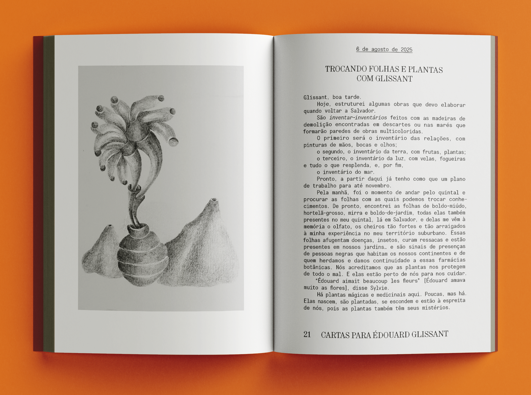 INVENTAR-INVENTÁRIO: CARTAS PARA ÉDOUARD GLISSANT - Loja Tomie