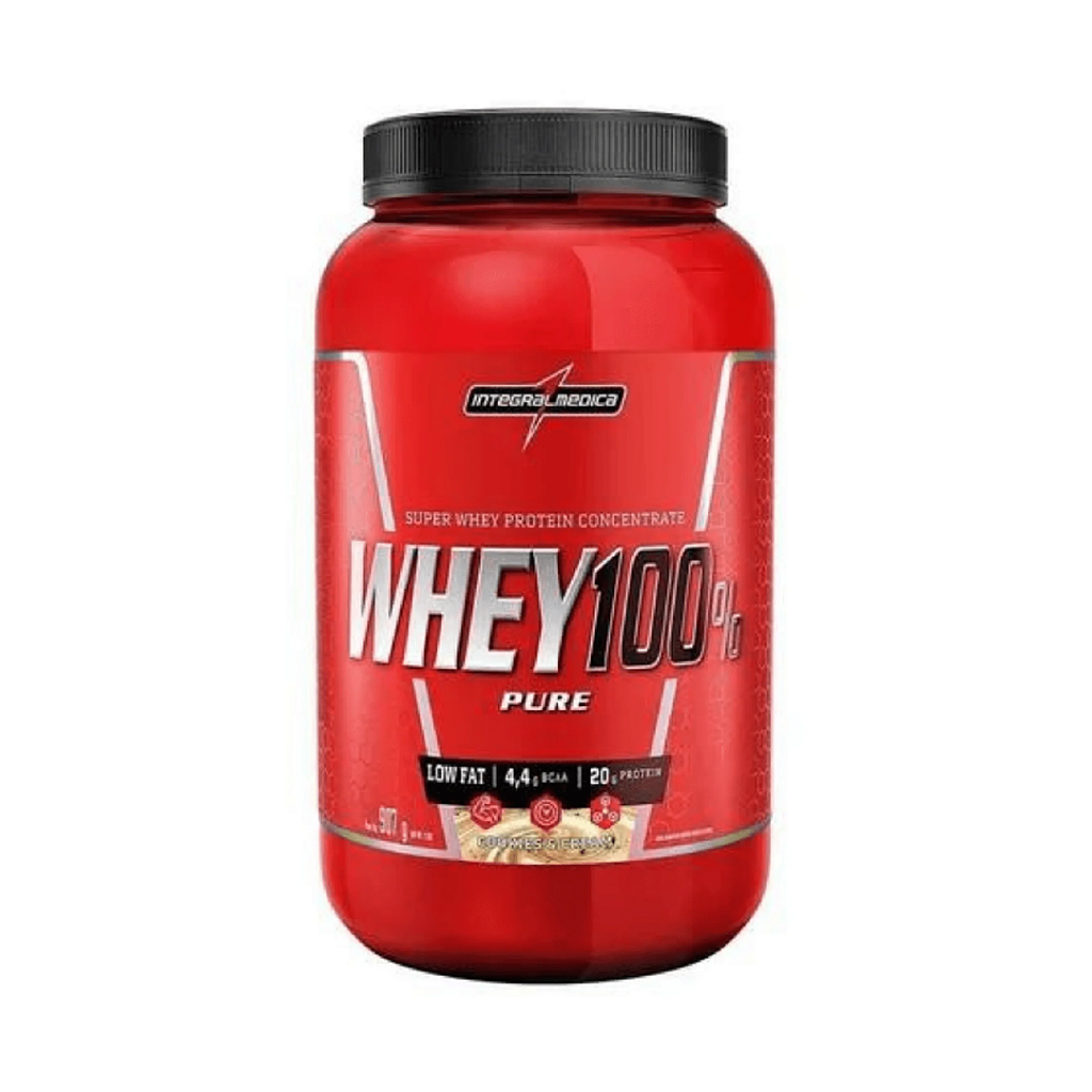 Integralmédica Whey 100% Pure Cookies & Cream 907g - Brasil Run