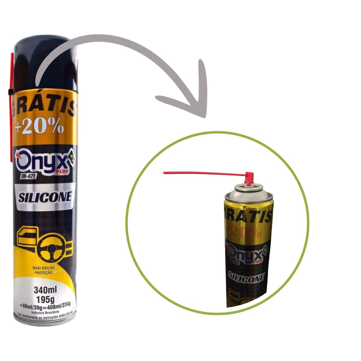 Silicone Líquido Multiuso Spray Proteção Brilho Renova - Santec Comercial