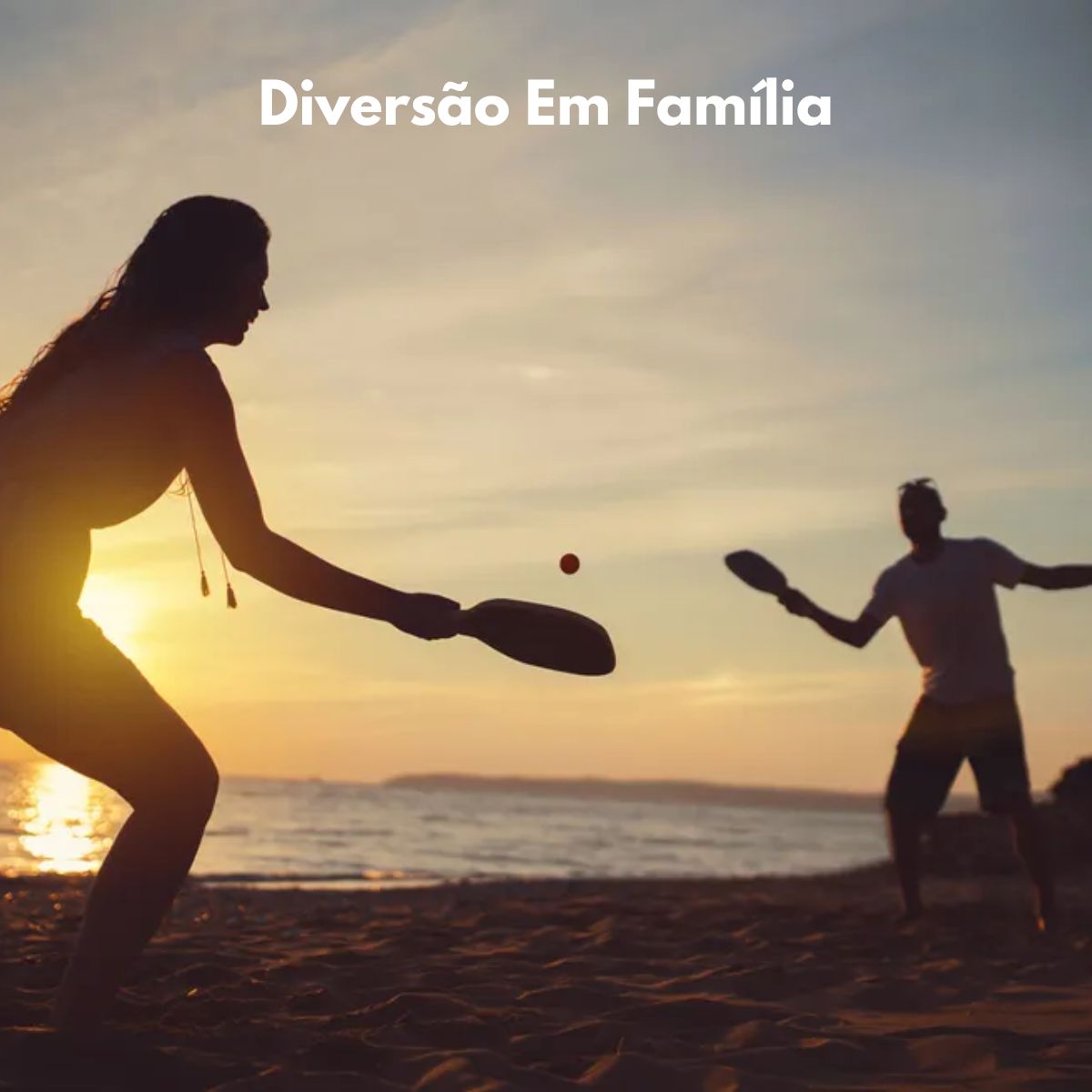 Raquete Frescobol De Madeira C/Bolinha Surf Radical - Santec Comercial