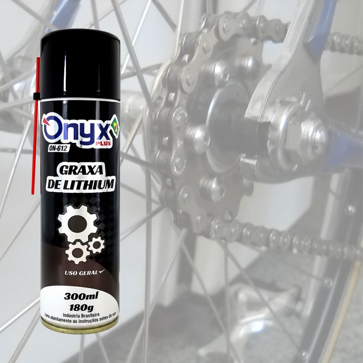 Graxa de Lítio Uso Geral Spray Lubrificação Proteção 300ml - Santec ...