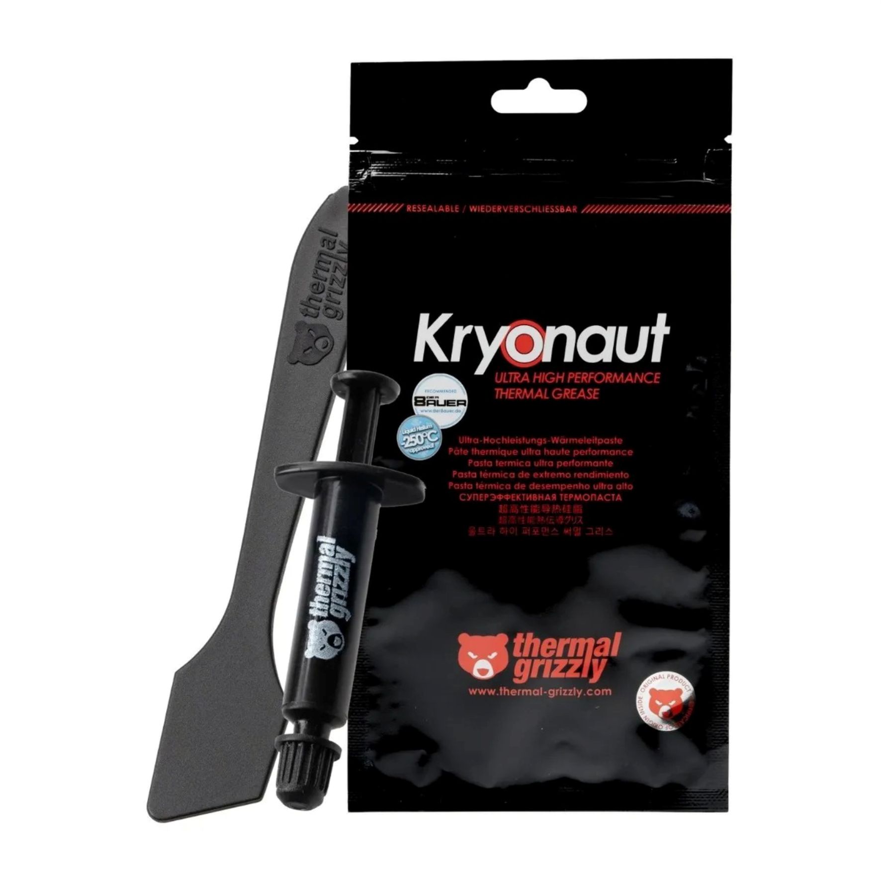 KIT Ferramenta Delid + Thermal Grizzly Kryonaut + Silicone Alta ...