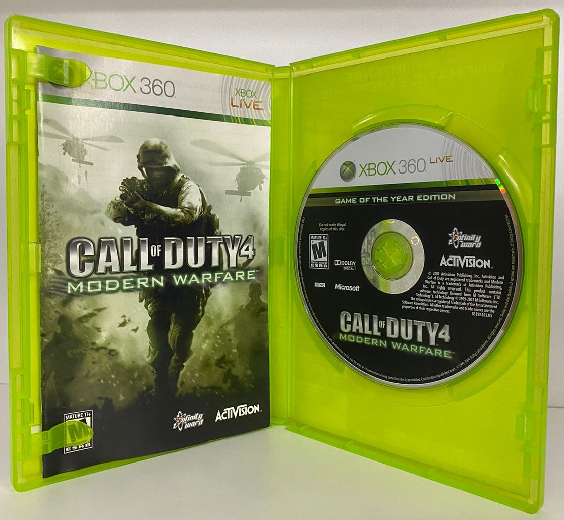 Call of Duty MW4 - Xbox 360 - Original - ALB GAMES