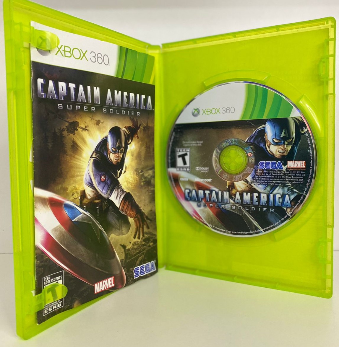 Captain America - Super Soldier - Xbox 360 Original - ALB GAMES