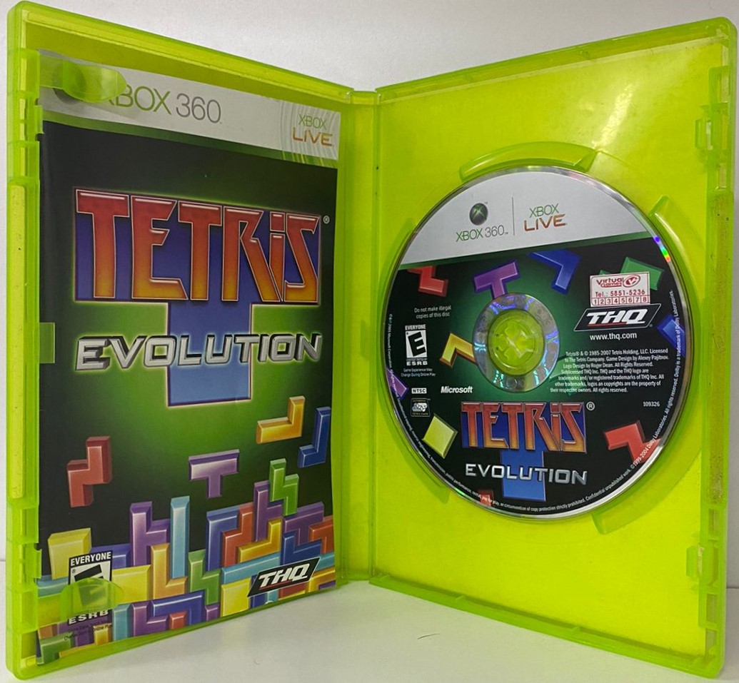 Tetris Evolution - Xbox 360 - Original - ALB GAMES