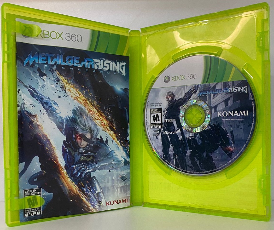 Metal Gear rising revengeance - Xbox 360 - Original - ALB GAMES