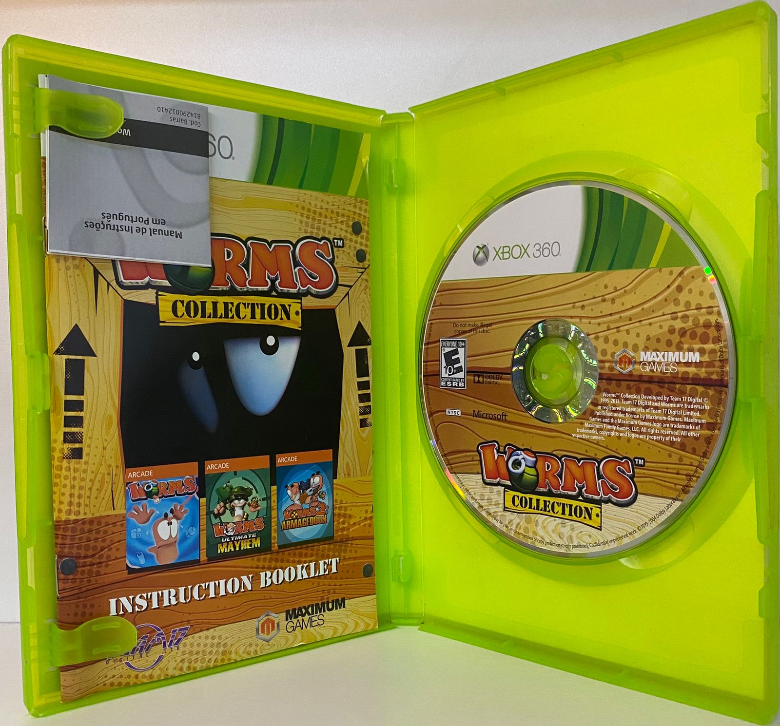 Worms collection - Xbox 360 - Original - ALB GAMES