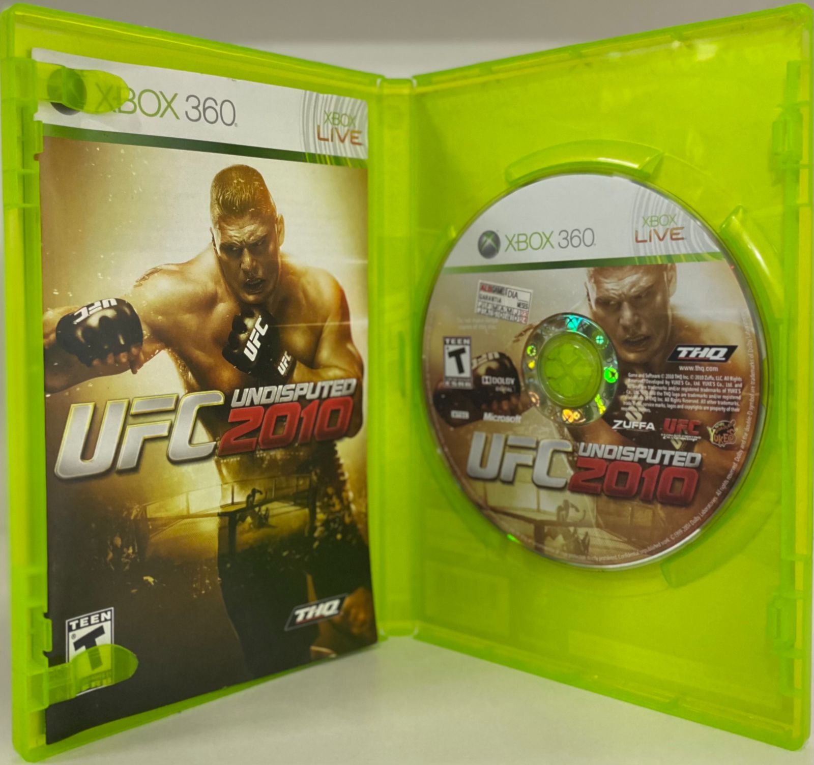 UFC Undisputed 2010 - Xbox 360 - Original - ALB GAMES