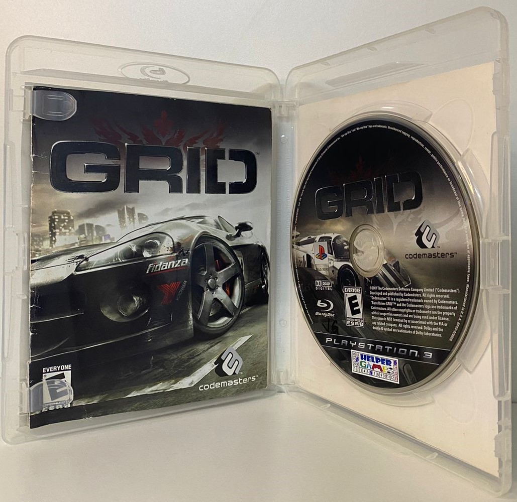 GRID - PS3 - Original - ALB GAMES