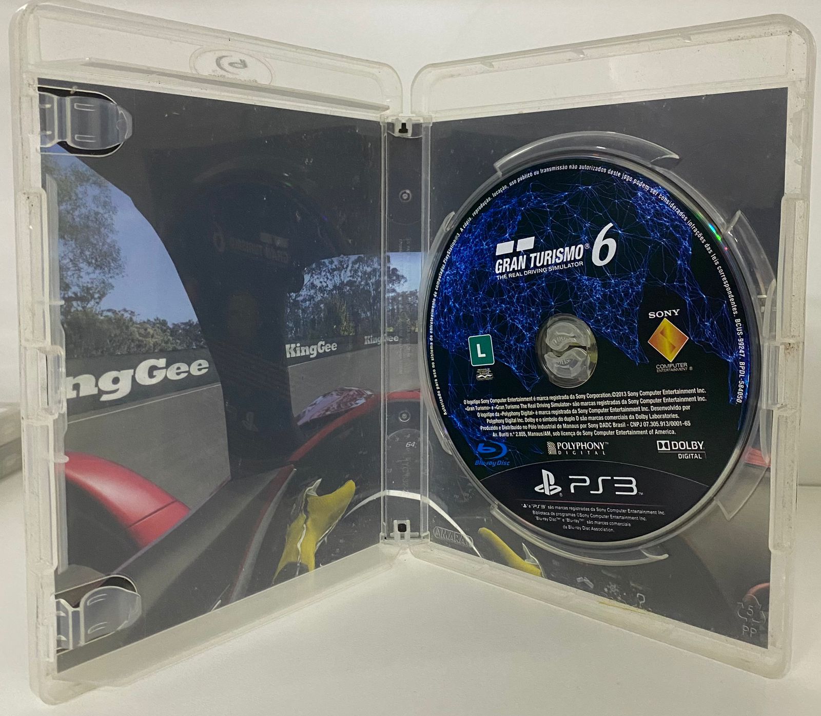 Gran turismo 6: The real driving simulator - PS3 - Original - ALB GAMES