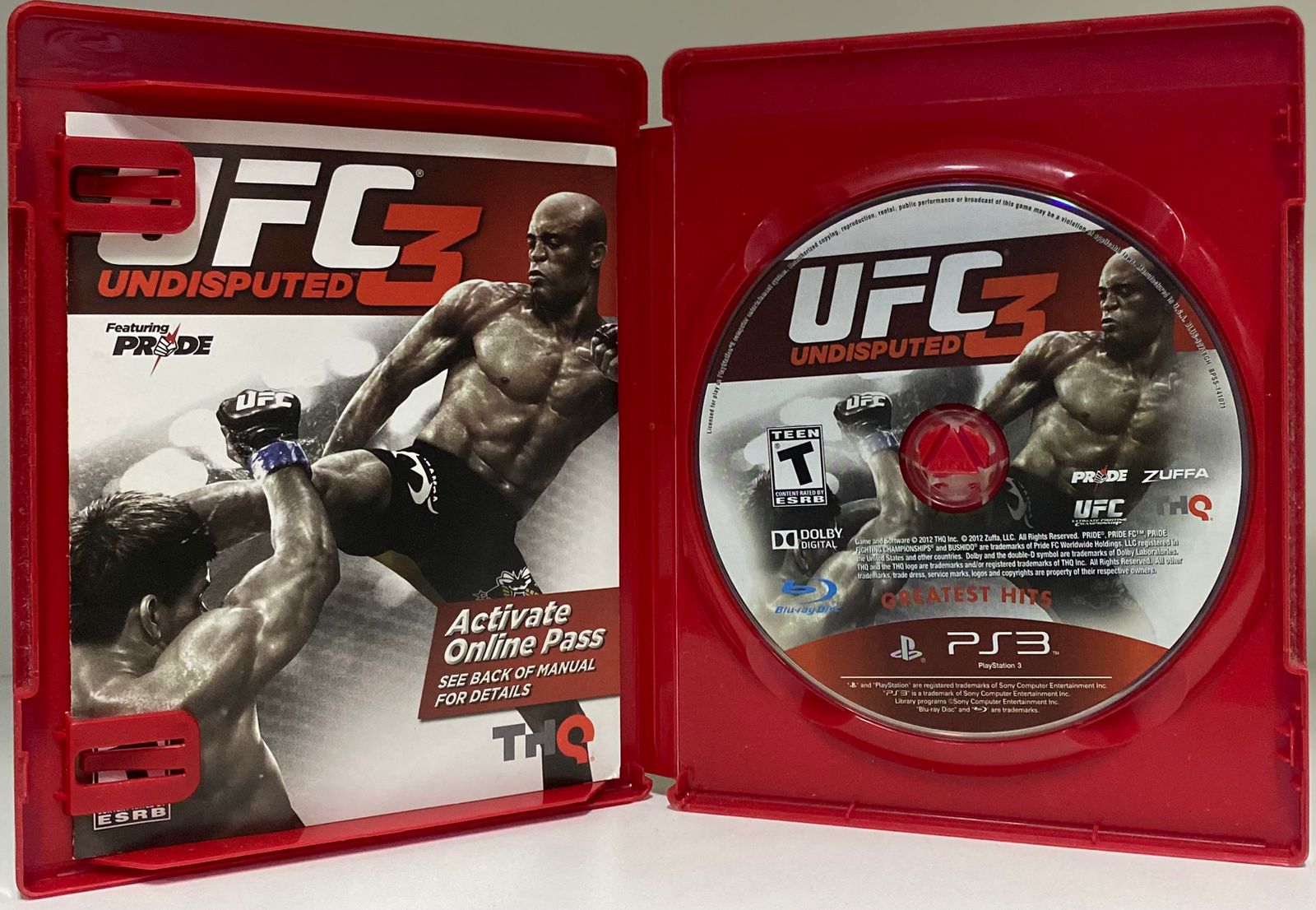 UFC Undisputed 3 - PS3 - Original - ALB GAMES