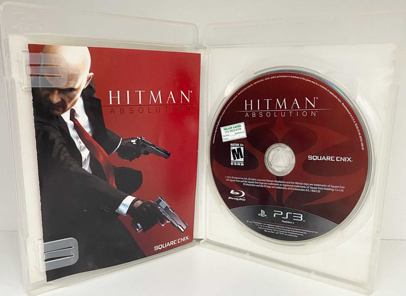 Hitman Absolution - PS3 - Original - ALB GAMES